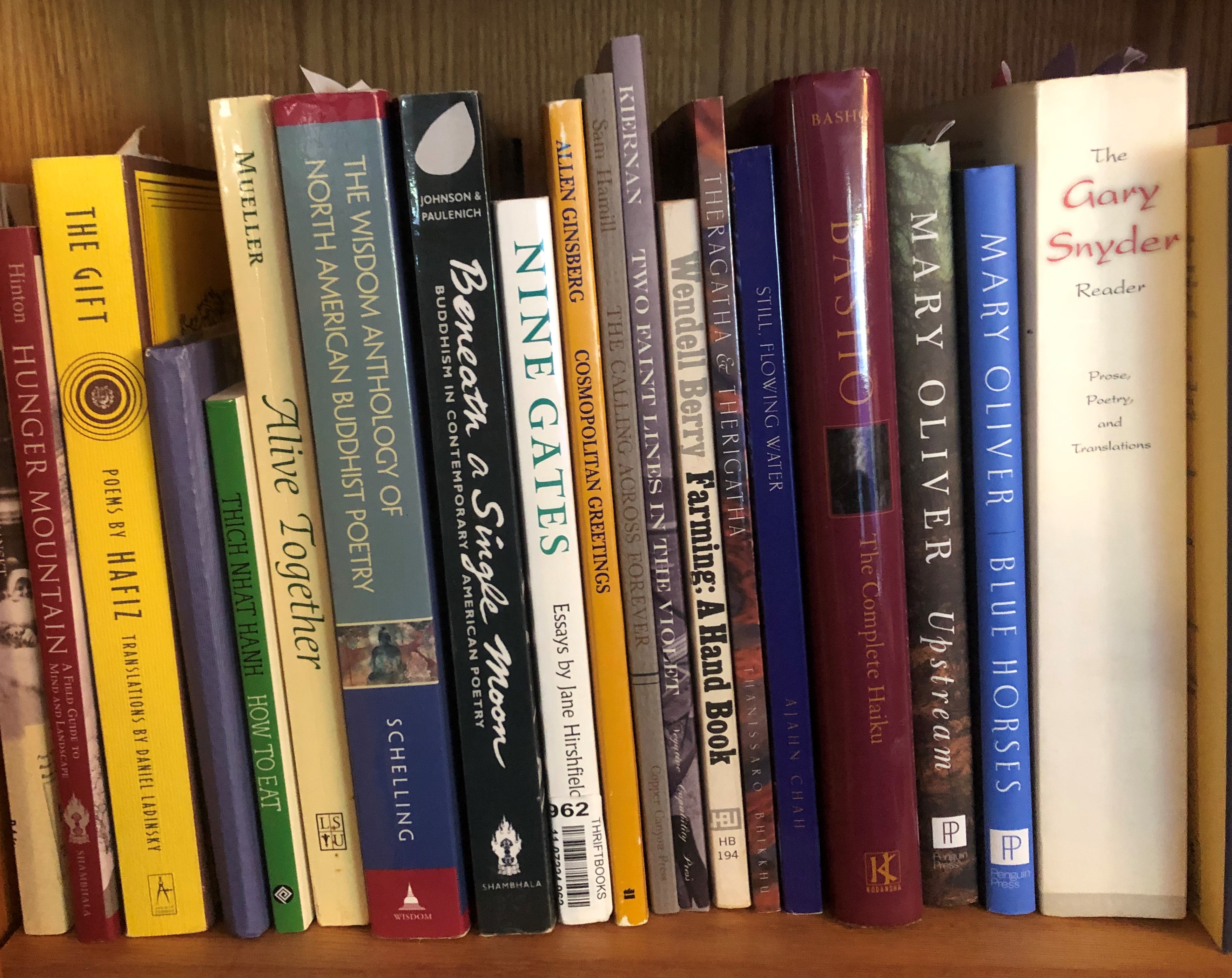 Poetry books - Vermont Insight Meditation Center